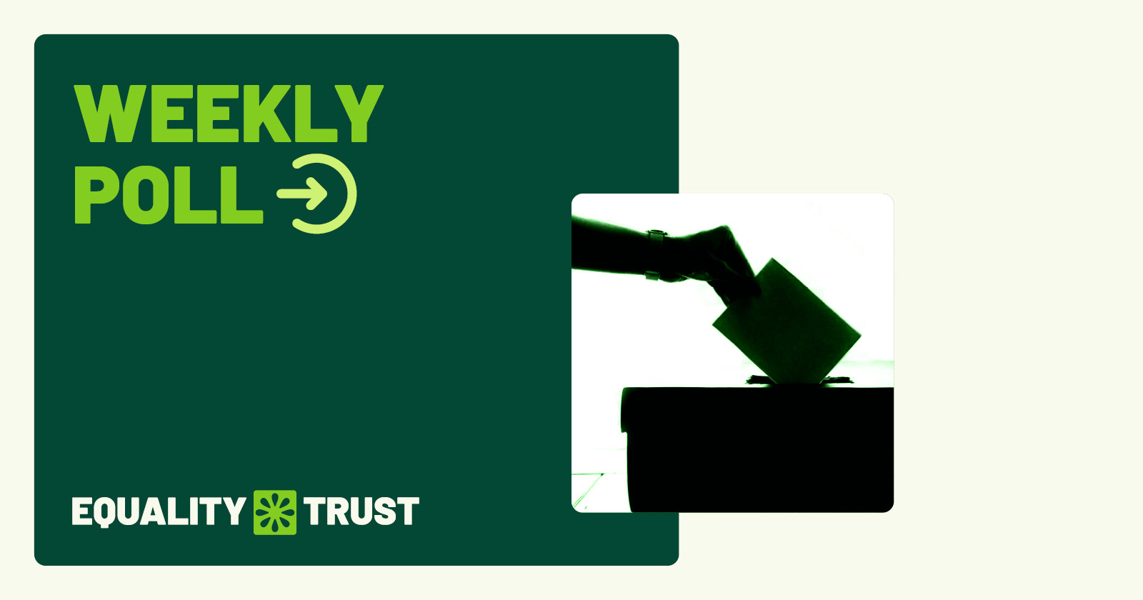 Weekly Poll - Equality Trust