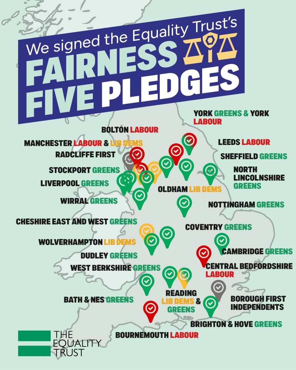 Sign the Fairness Five Pledges - Equality Trust