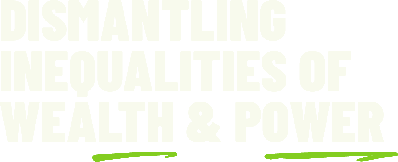 Equality Trust - Dismantling inequalities of wealth and power