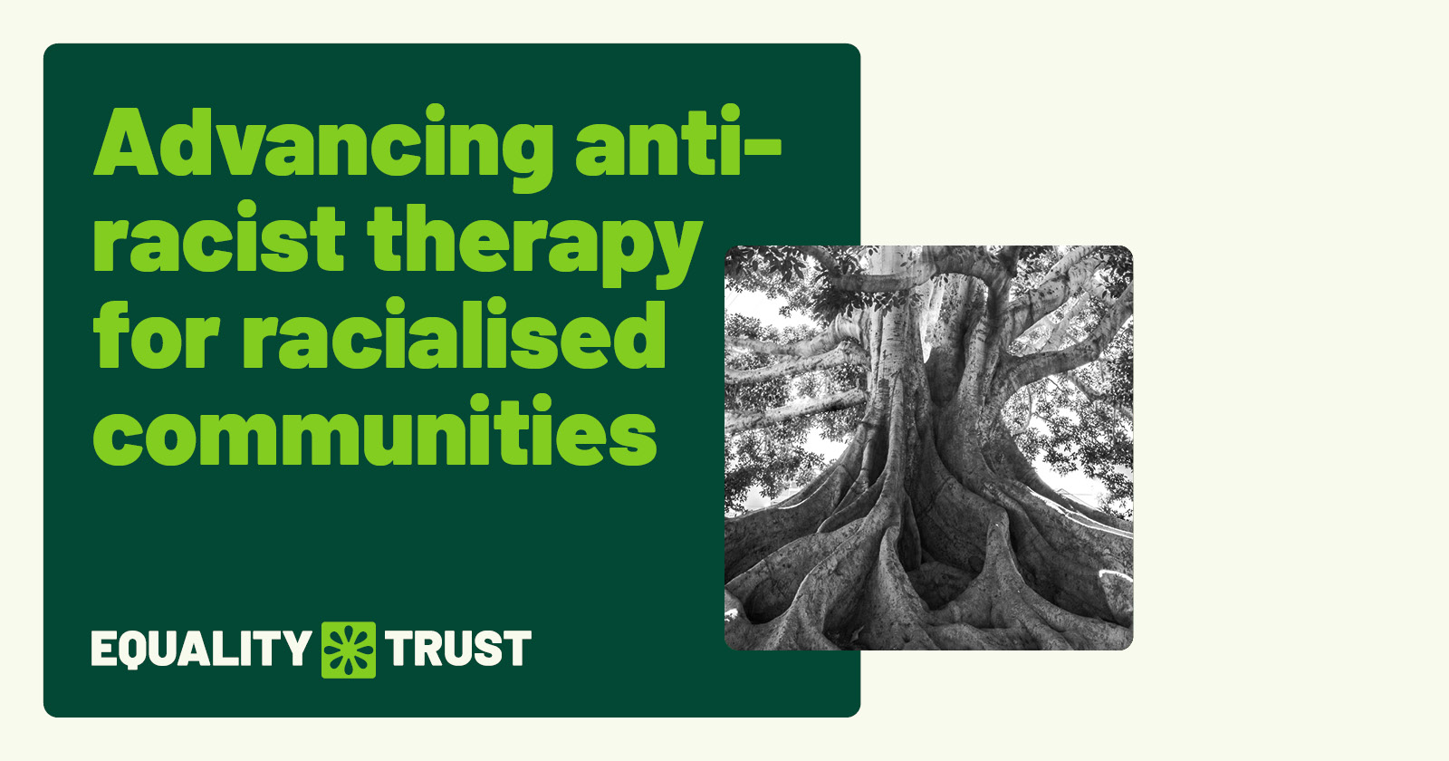 Report: Advancing Anti-Racist Therapy for Racialised Communities ...